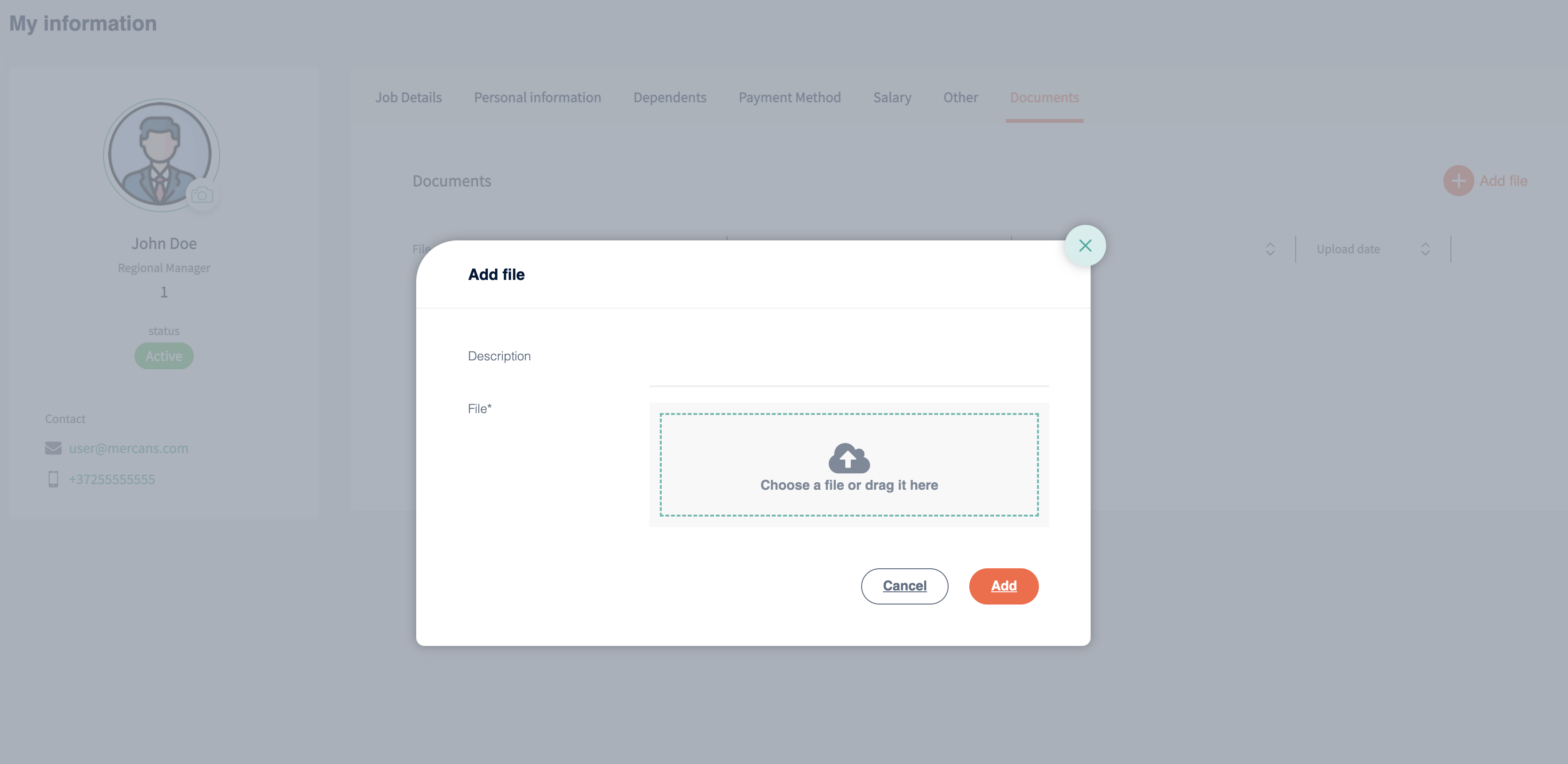 My Information - Hr Blizz
