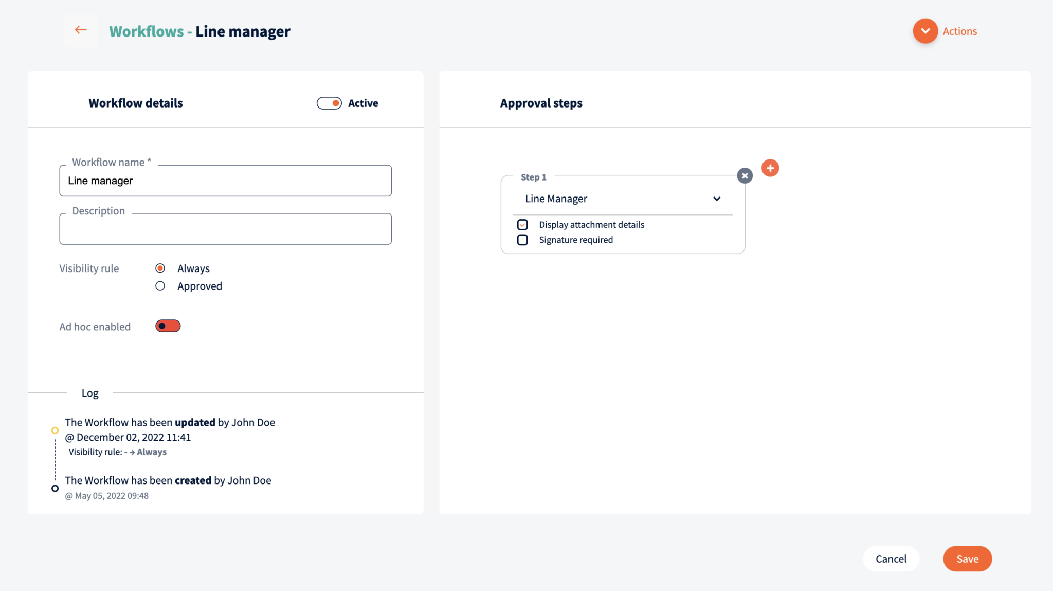 Workflows - Hr Blizz