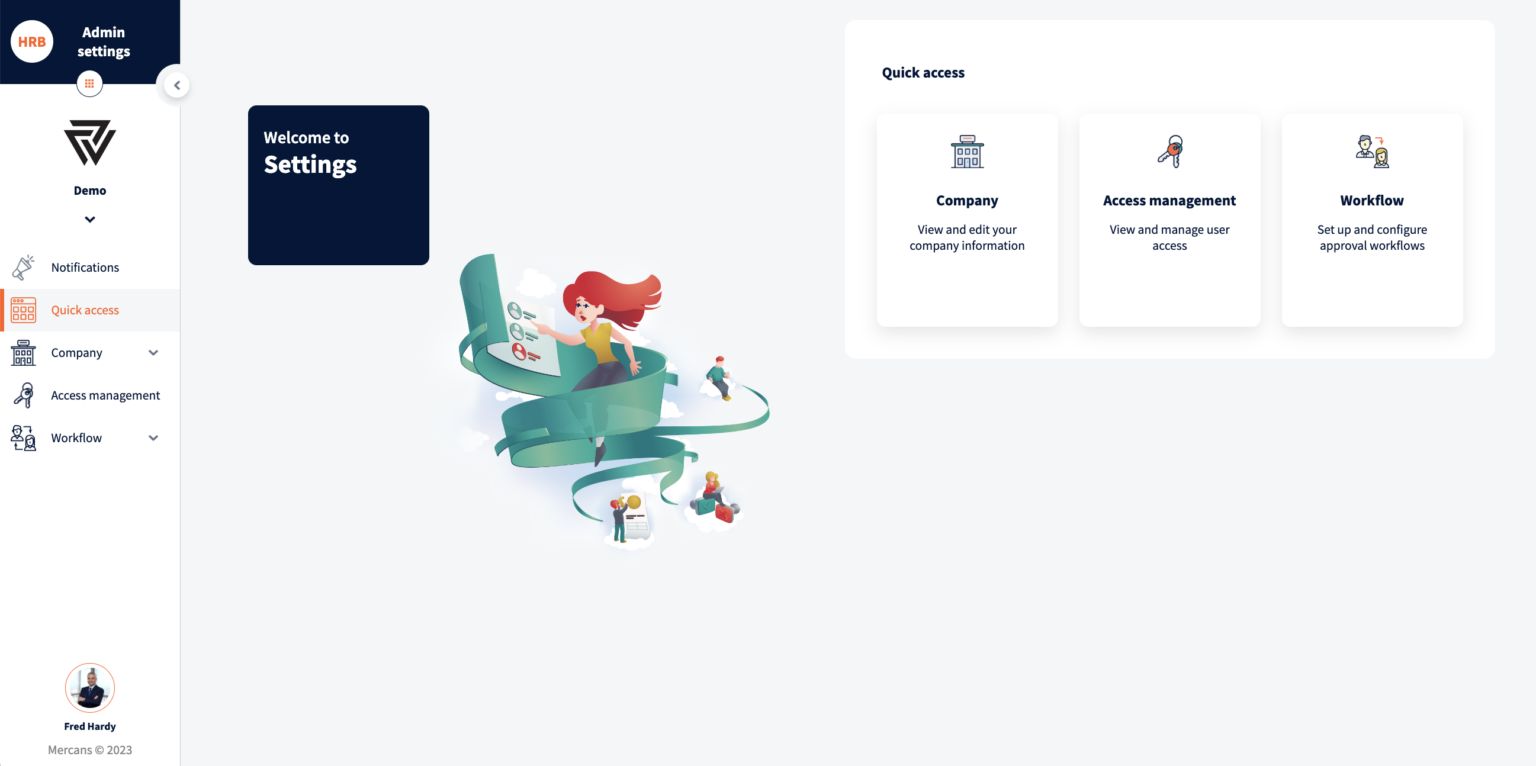 Introduction to Admin Settings - Hr Blizz