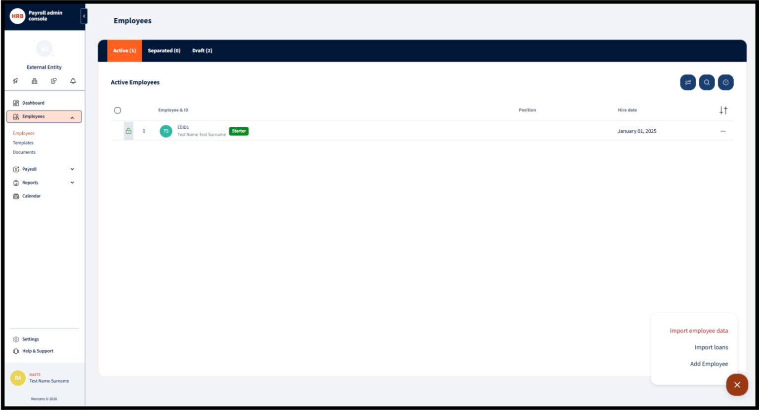 External User Management Guide - Hr Blizz